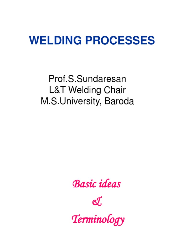Welding Processes Overview | PDF | Welding | Construction