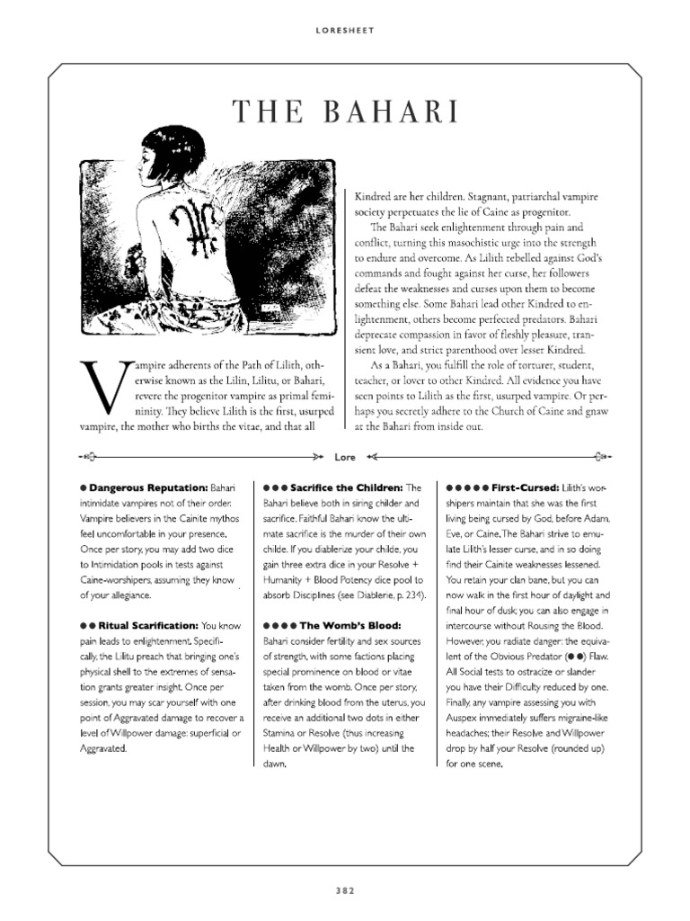 Expanded Loresheets V5 | PDF