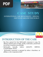 McDonalds Assembly Line | PDF | Mc Donald's | Fast Food Restaurants