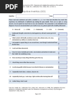 Life Events Checklist PDF | PDF