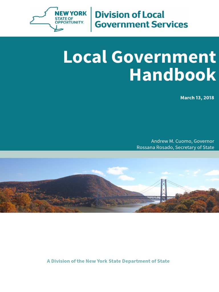 Local Government Handbook PDF | PDF | Hudson River | New York City