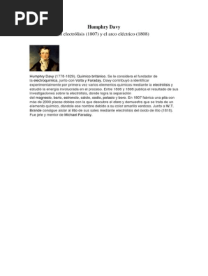 Lámpara De Arco Humphry Davy