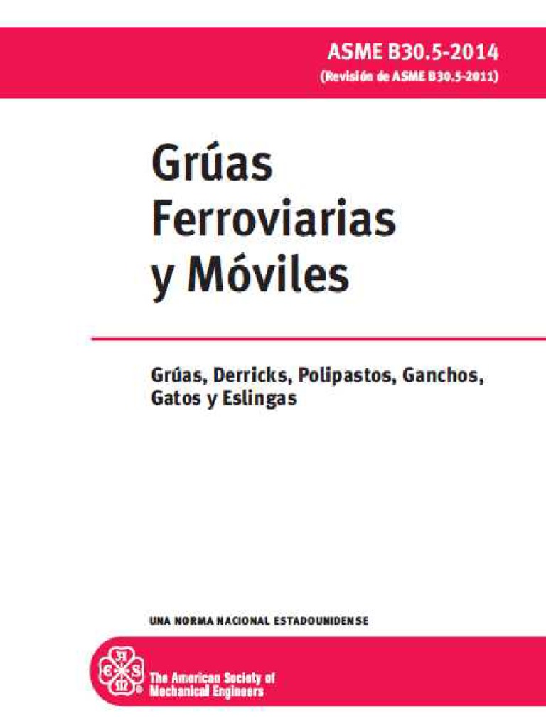 Asme B30.5-2014 PDF | PDF