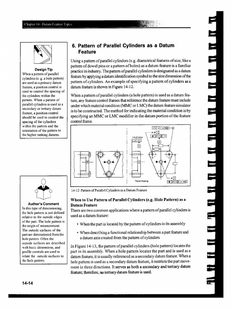 Hole Pattern as Datum
