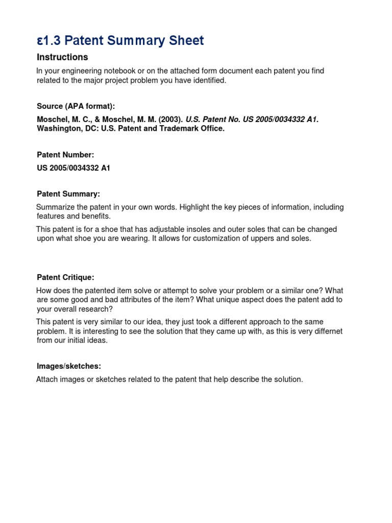 Changable Soles | PDF