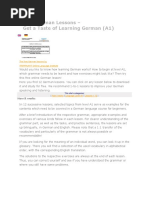 A1 German Test | PDF | German Language | Test (Assessment)