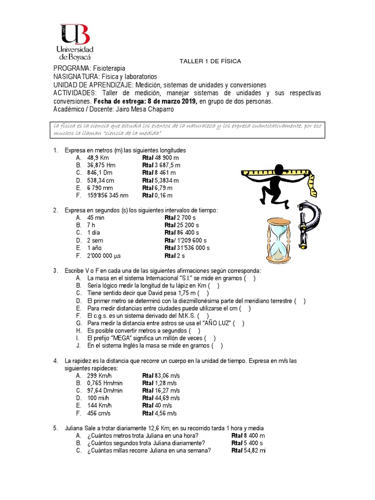 Taller de Mediciones | PDF | Metro | Tierra