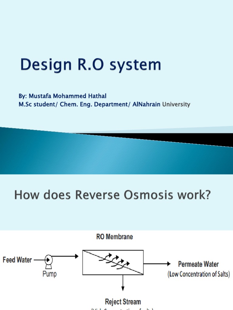 Design - R.O - System - PPTX Filename - UTF-8 - Design R.O System | PDF ...