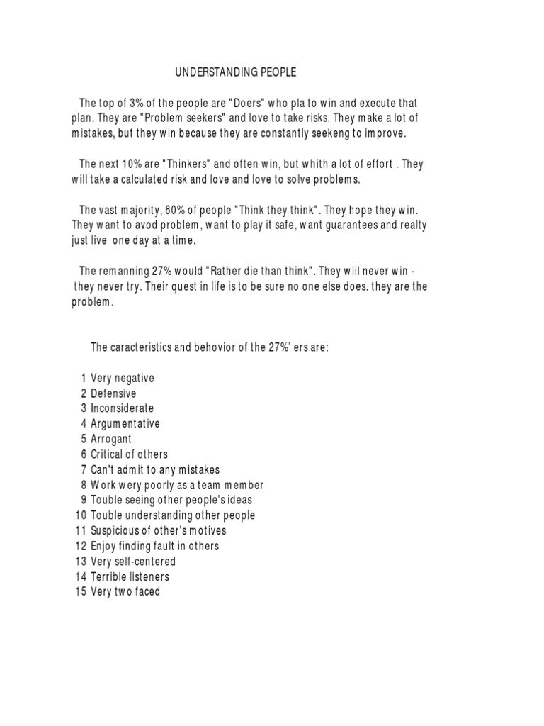 Understanding People PDF | PDF | Social Psychology | Cognition