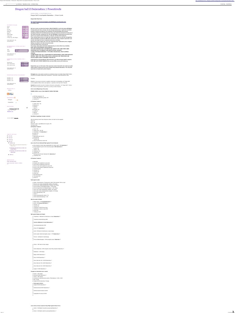 Uac - Tupa 2018 | PDF | Dragon Ball