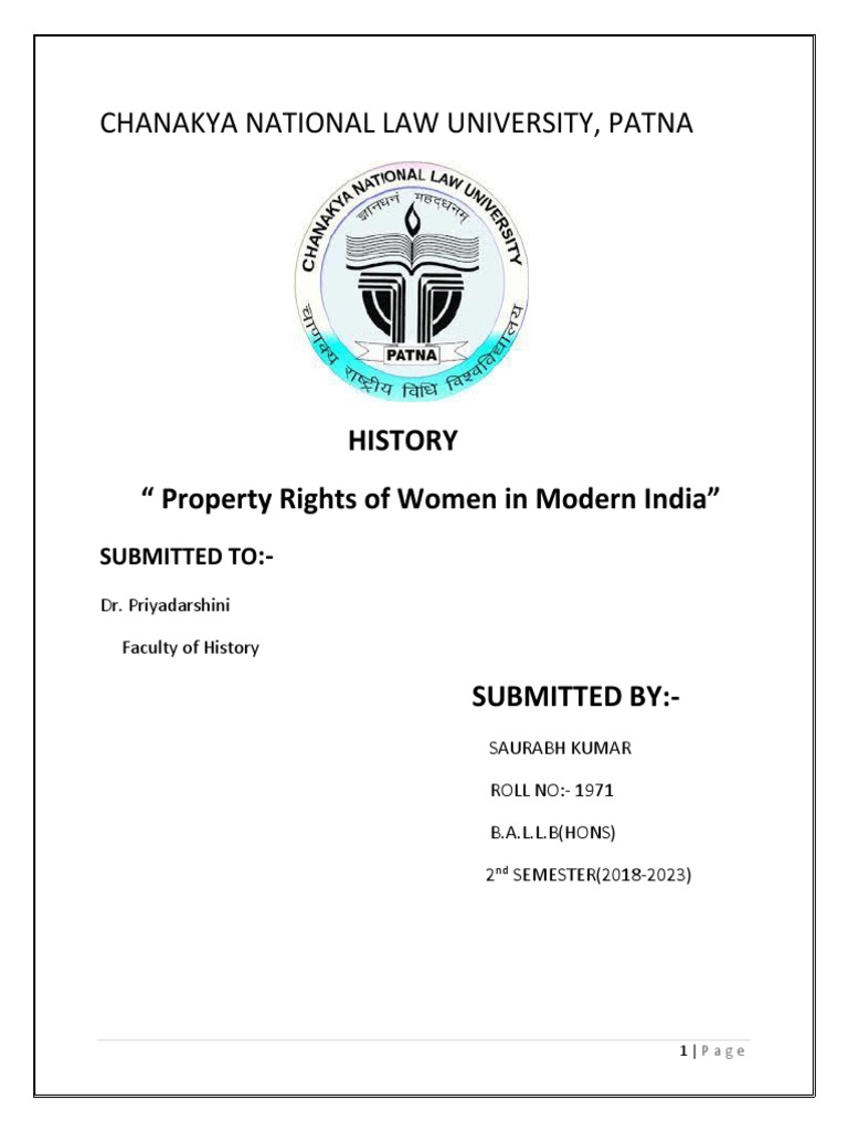 2019 History Project Final | PDF | Inheritance | Intestacy