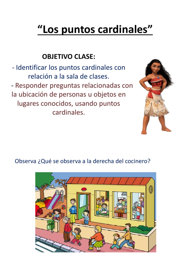 Los Puntos Cardinales | PDF | Mapa