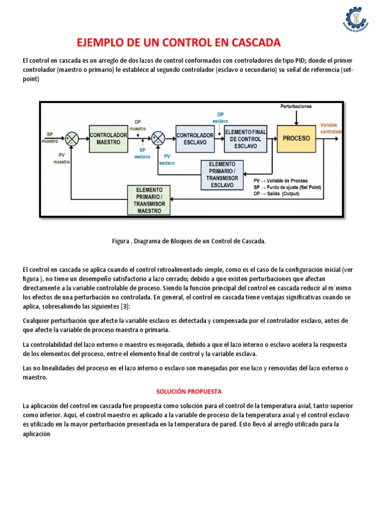 Ejemplo de Un Control en Cascada | PDF | Enseñanza de matemática | Science