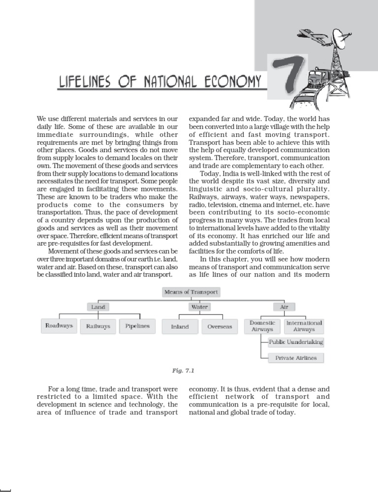 Lifelines of National Economy | PDF | Rail Transport | Track Gauge