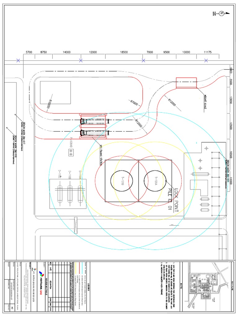 LPG Tank and Filling Station Layout Plan | PDF