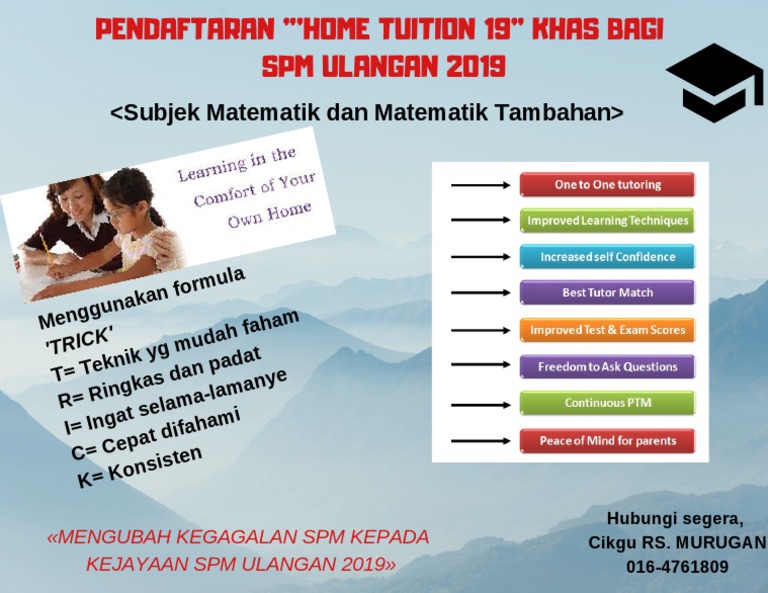 Poster SPM Ulangan 2019 | PDF