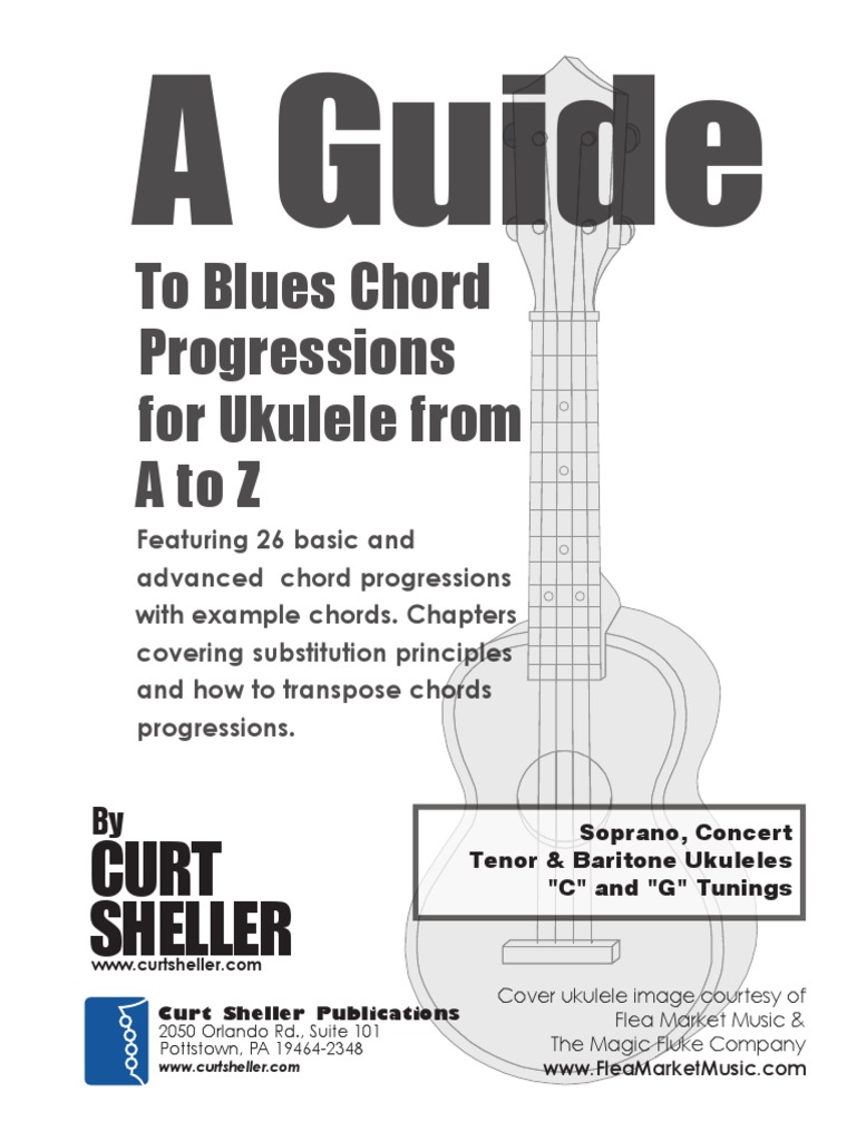 Ukulele Blues Progressions PDF | PDF | Chord (Music) | Elements Of Music