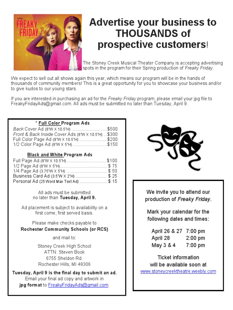 Advertising Flyer | PDF | Communication | Business