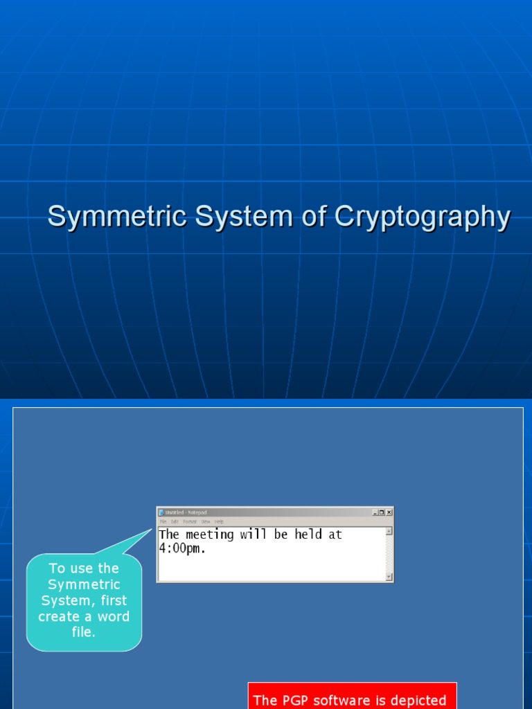 Symmetric and Asymmetric Encryption Using PGP | PDF | Public Key Cryptography | National Security