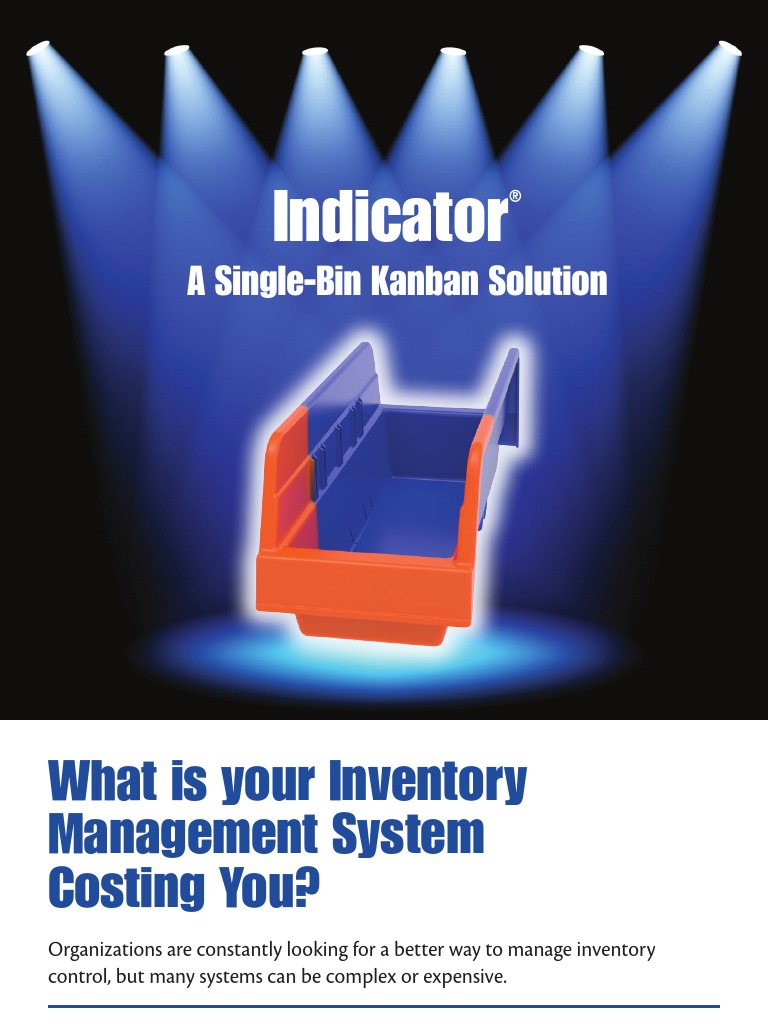 Indicator: A Single-Bin Kanban Solution | PDF | Inventory | Systems ...