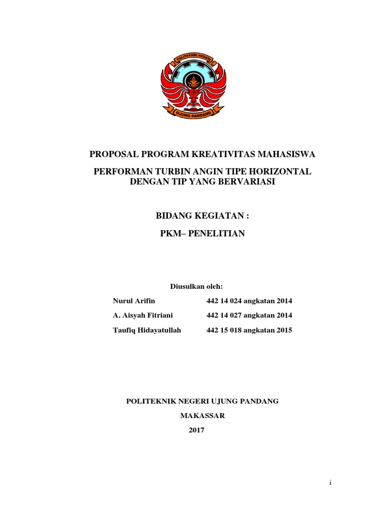 3-Contoh Proposal PKM Pe - Penelitian PDF | PDF | Teknologi & Rekayasa