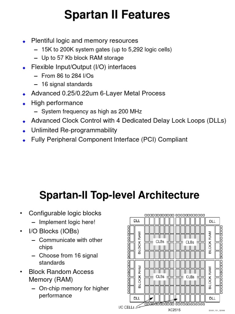 Spartan 2 Overview | PDF | Field Programmable Gate Array | Electronic Circuits