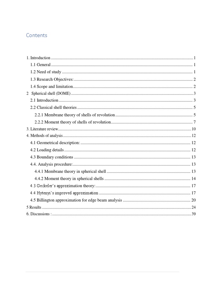 Introduction To Shell Theory | PDF | Bending | Stress (Mechanics)