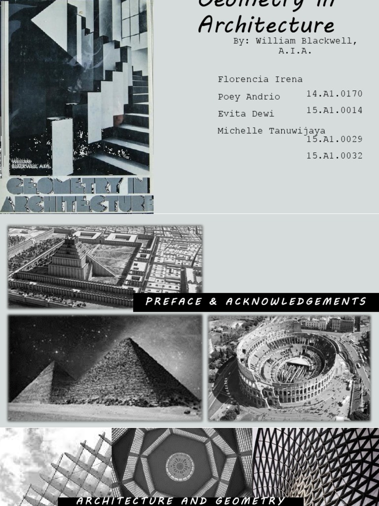 Geometry in Architecture | PDF | Geometry | Plane (Geometry)