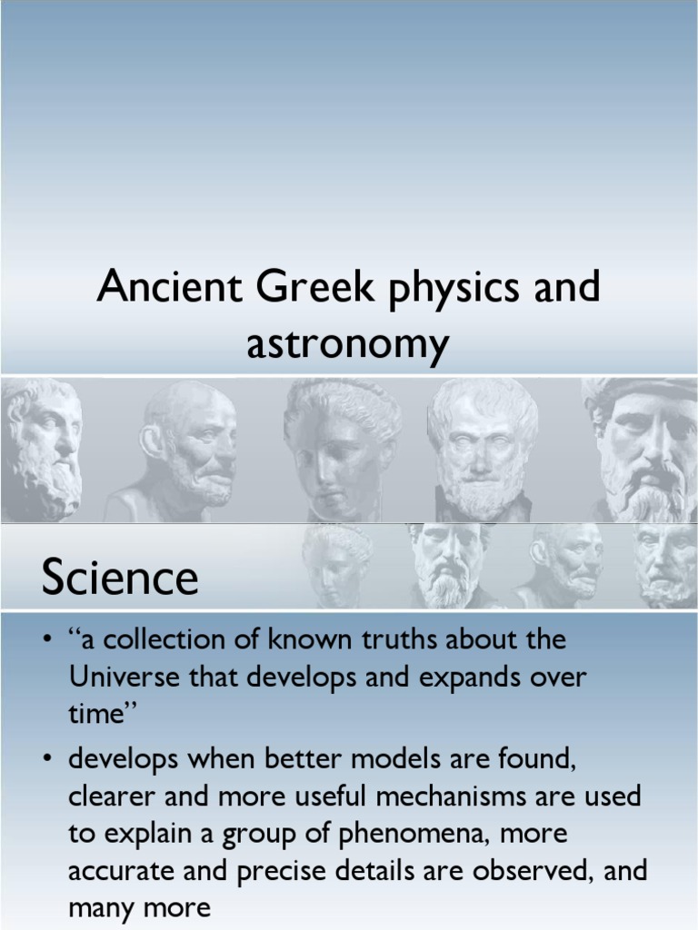 Ancient Greek Astronomy and Physics | PDF | Tycho Brahe | Heliocentrism