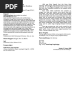 Buku Panduan Ziarah Porta Santa Gereja St Stefanus, Cilandak | PDF