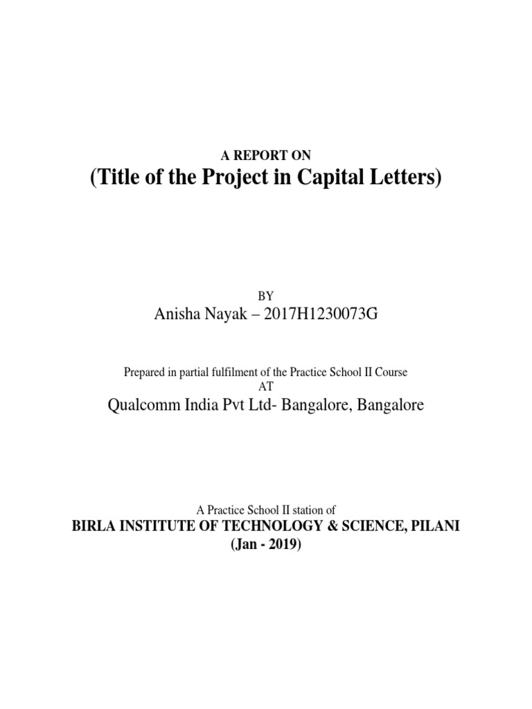 Mid Sem Report | PDF