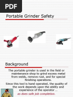 Portable Grinder Safety Procedures | PDF | Personal Protective ...