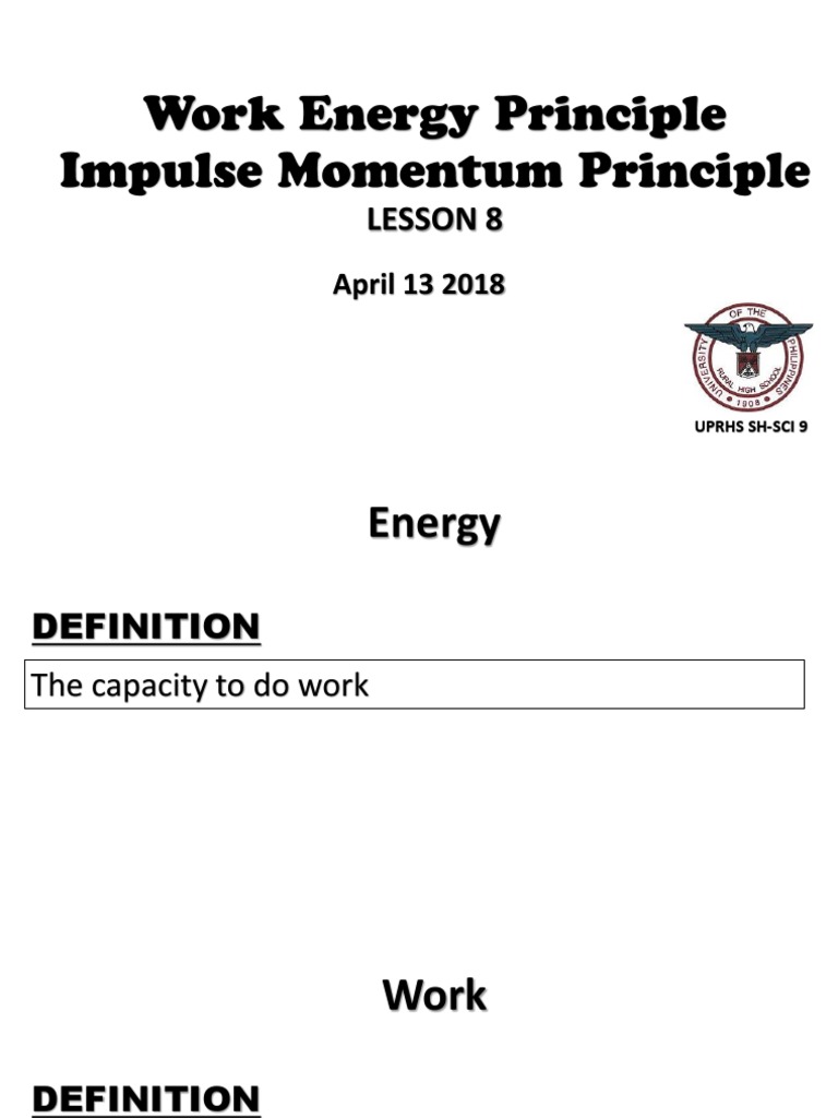 Work Impulse | PDF | Force | Physical Sciences