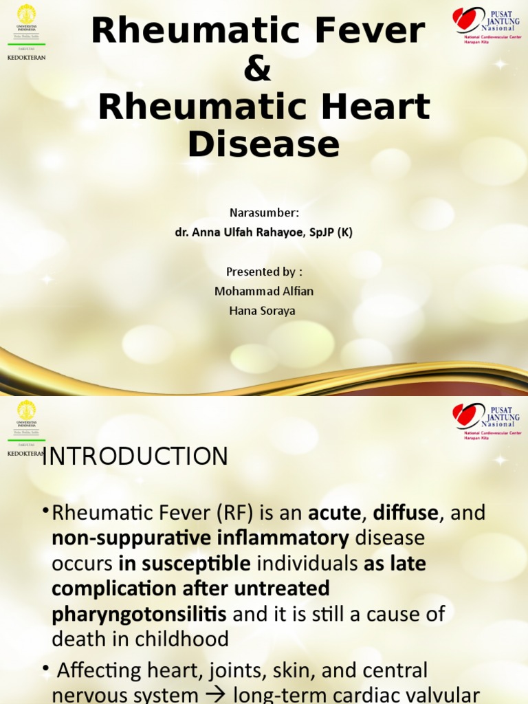 Rheumatic Fever and Rheumatic Heart Disease | PDF | Heart Valve ...