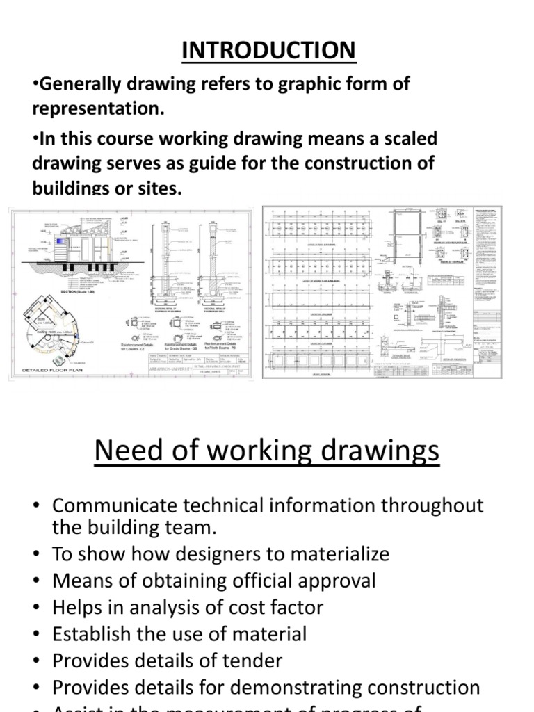 Working Drawing | PDF | Drawing