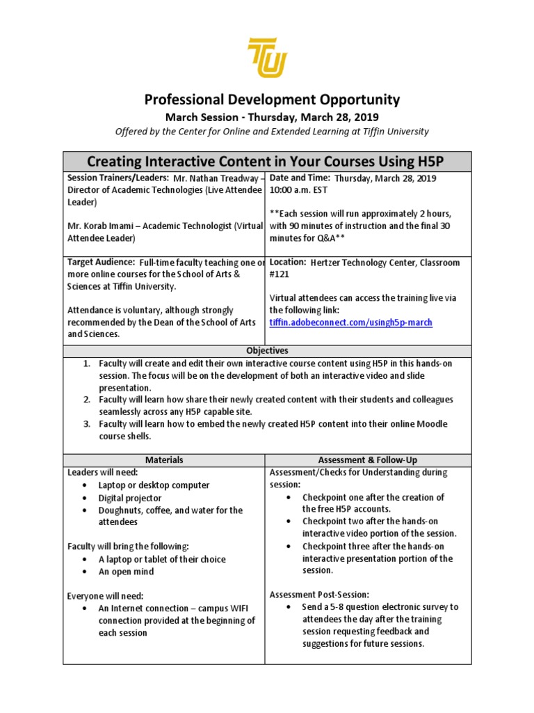 PD Session Plan | Unduh gratis PDF | Educational Technology | Html