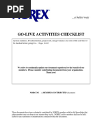 UAT & Go Live Sign-Off Template | PDF