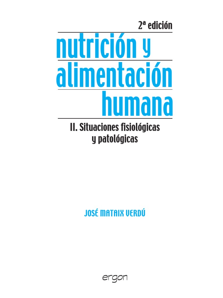 Nutrición y Alimentación Humana PDF | PDF | Comida funcional | Nutrición