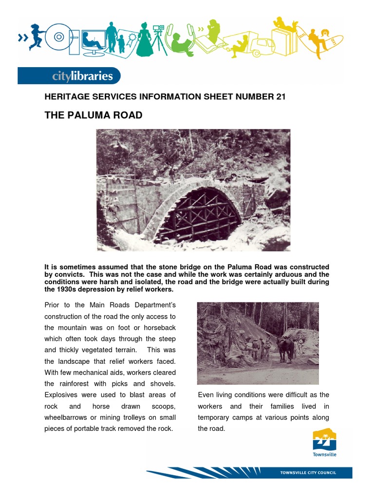 Heritage Info Sheet 21 Paluma Road | PDF