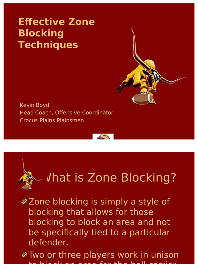 Effective Zone Blocking Techniques: A Comprehensive Guide to Mastering ...