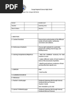 Detailed Lesson Plan About Sound | PDF | Sound | Oscillation