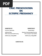Case Presentation On PROM New...... EDIT | PDF | Childbirth | Preterm Birth