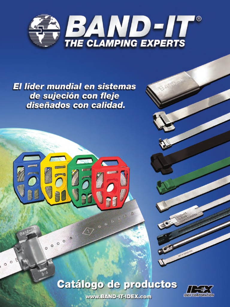Catalogo Band It Flejes | Fabricante Original de Equipo | Acero inoxidable
