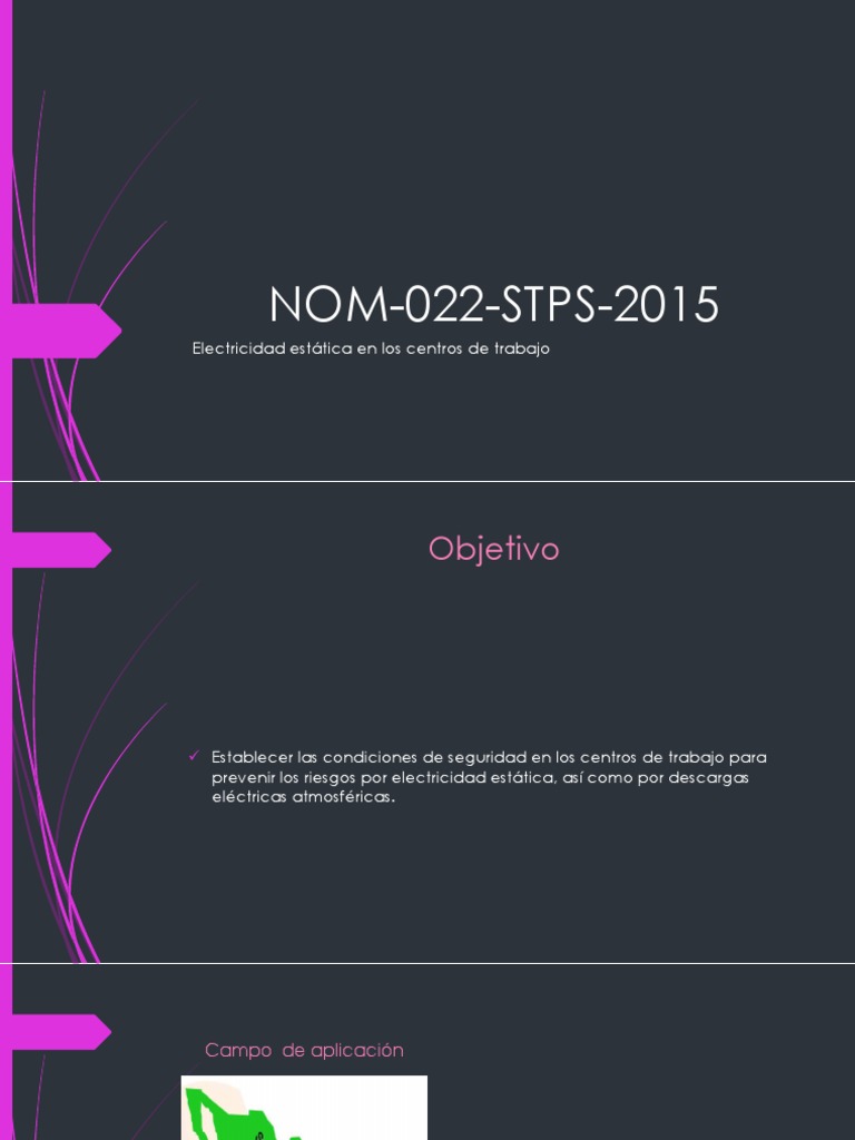 Nom 022 STPS 2015 | PDF | Electrostática | Relámpago