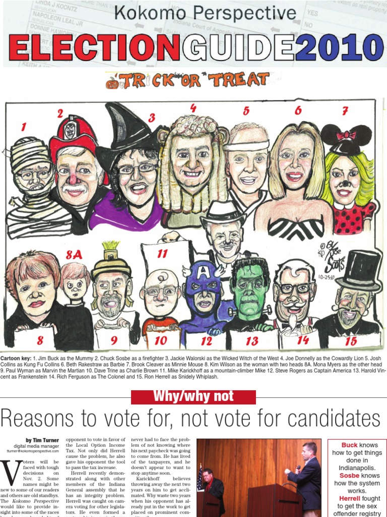 Reasons To Vote For, Not Vote For Candidates | PDF | Republican Party ...