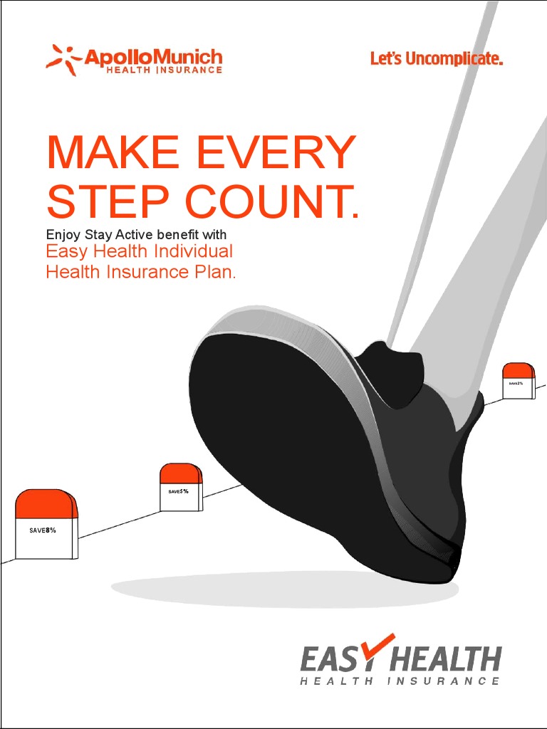 Make Every Step Count.: Easy Health Individual Health Insurance Plan ...