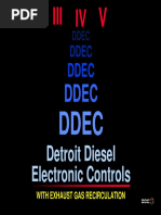 DDEC II and III Wiring Diagrams | PDF | Truck | Commercial Vehicles
