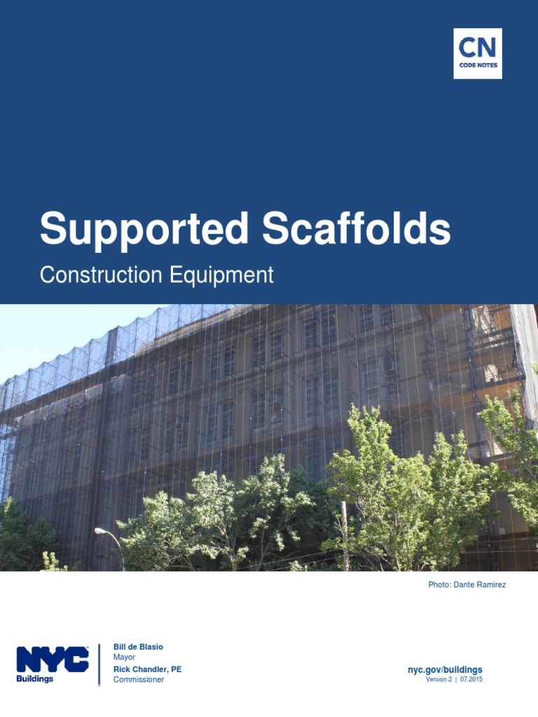 Code Notes Scaffolding | PDF | Scaffolding | Building Code