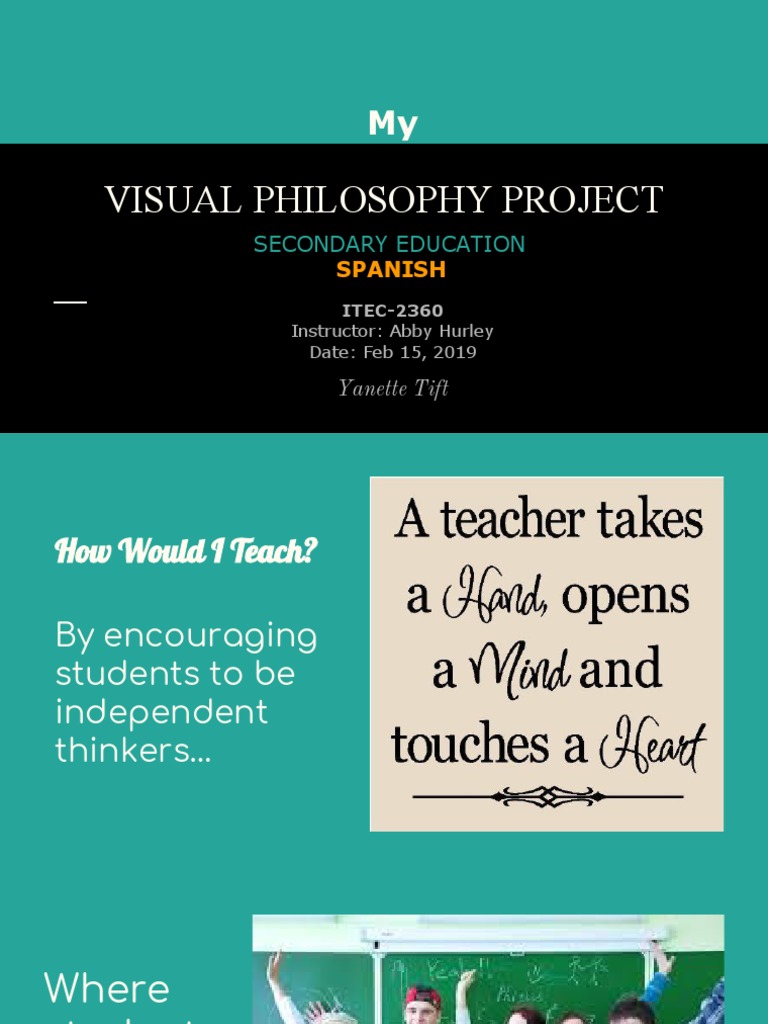 Visual Philosophy Project | PDF