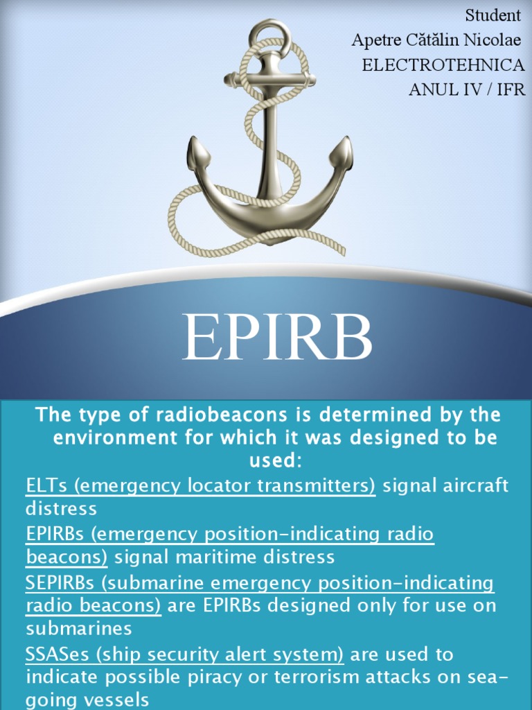EPIRB | PDF